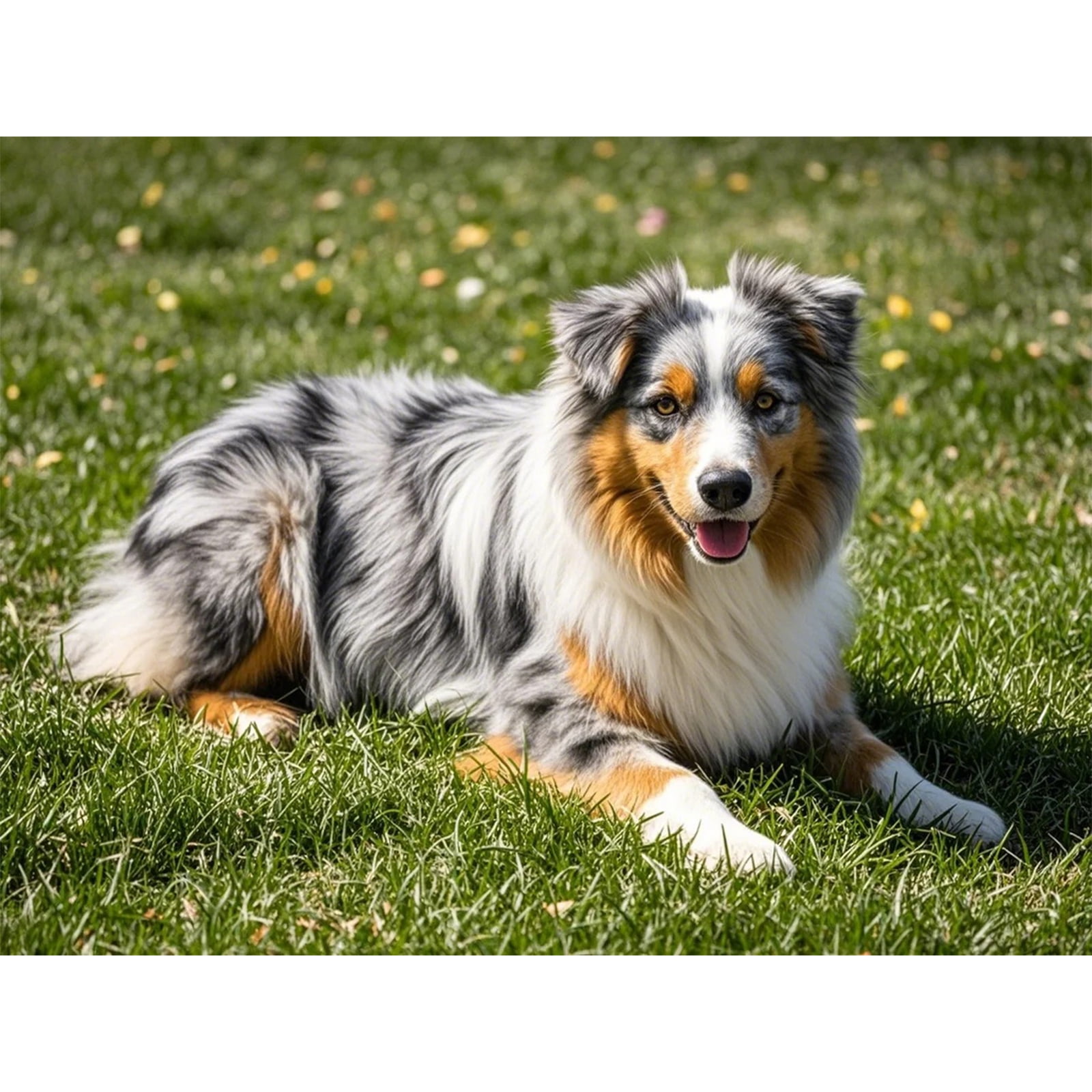 Australian Shepherd Diamond Painting DIY Kits 5D Diamond Art Full Round ...