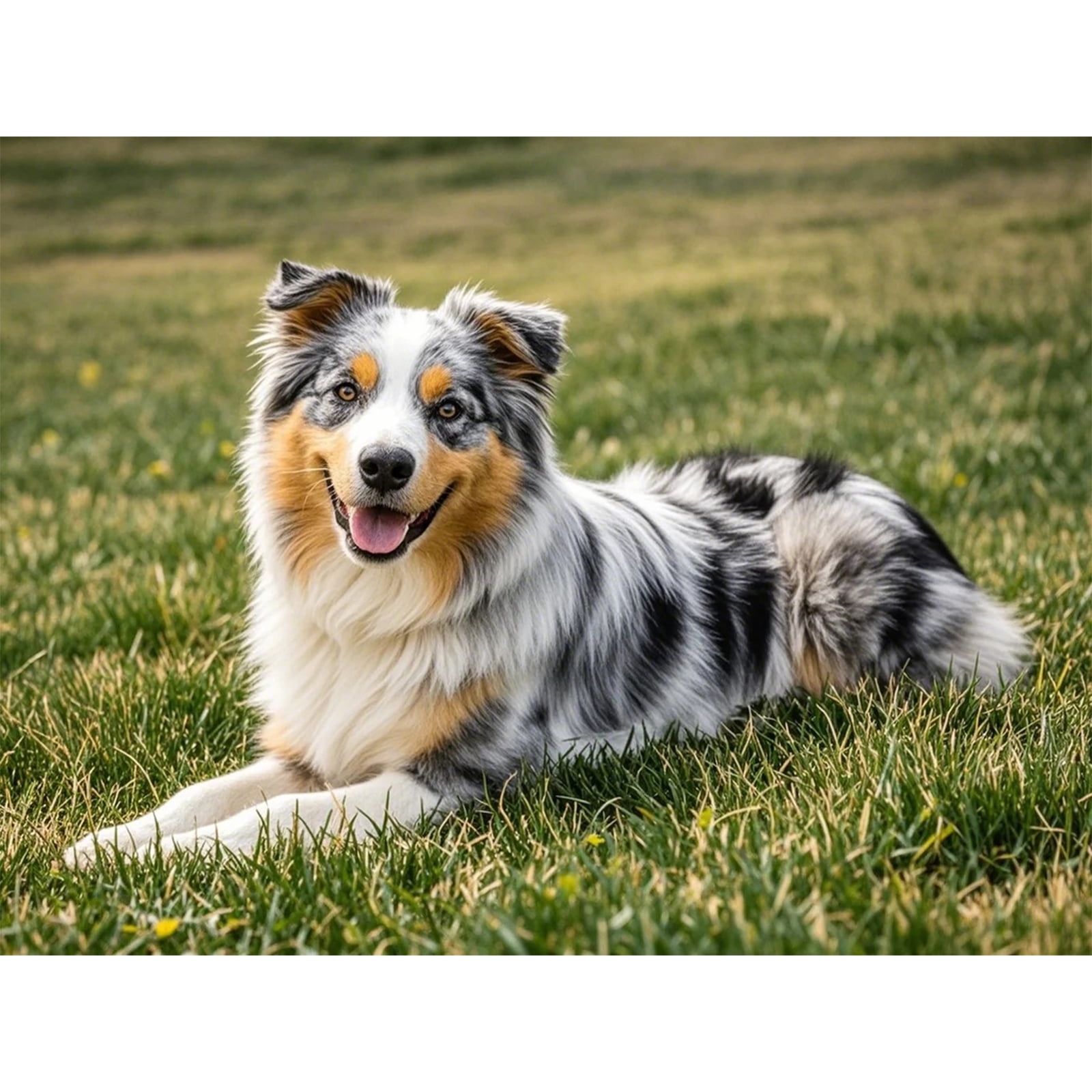 Australian Shepherd Diamond Painting DIY Kits 5D Diamond Art Full Round ...