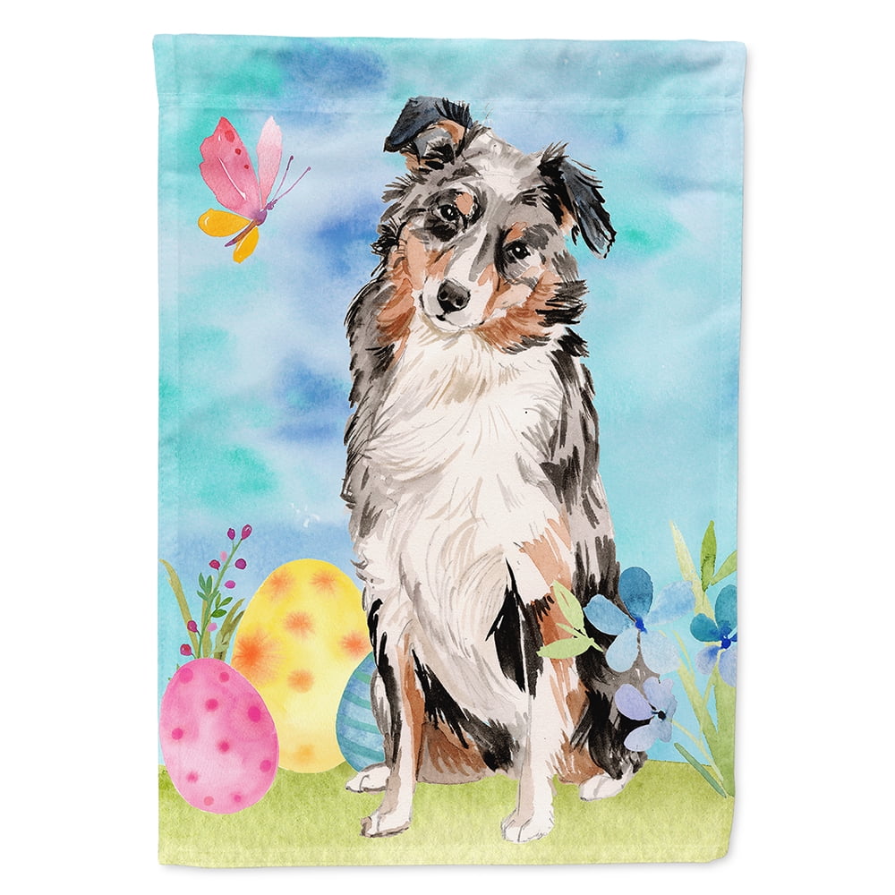 Australian Shepherd Easter Garden Flag - Walmart.com