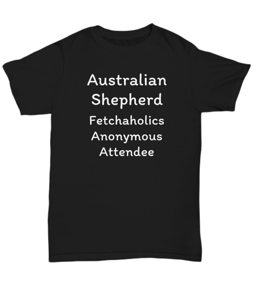 Australian Shepherd Fetch Dog Lover Casual Wear T-Shirt - Walmart.com