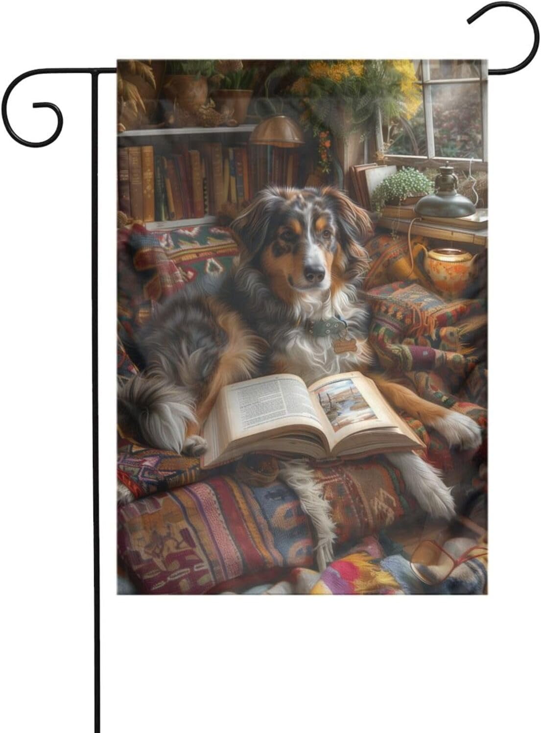 Australian Shepherd Garden Flags Double Sided,Garden Flags for All ...