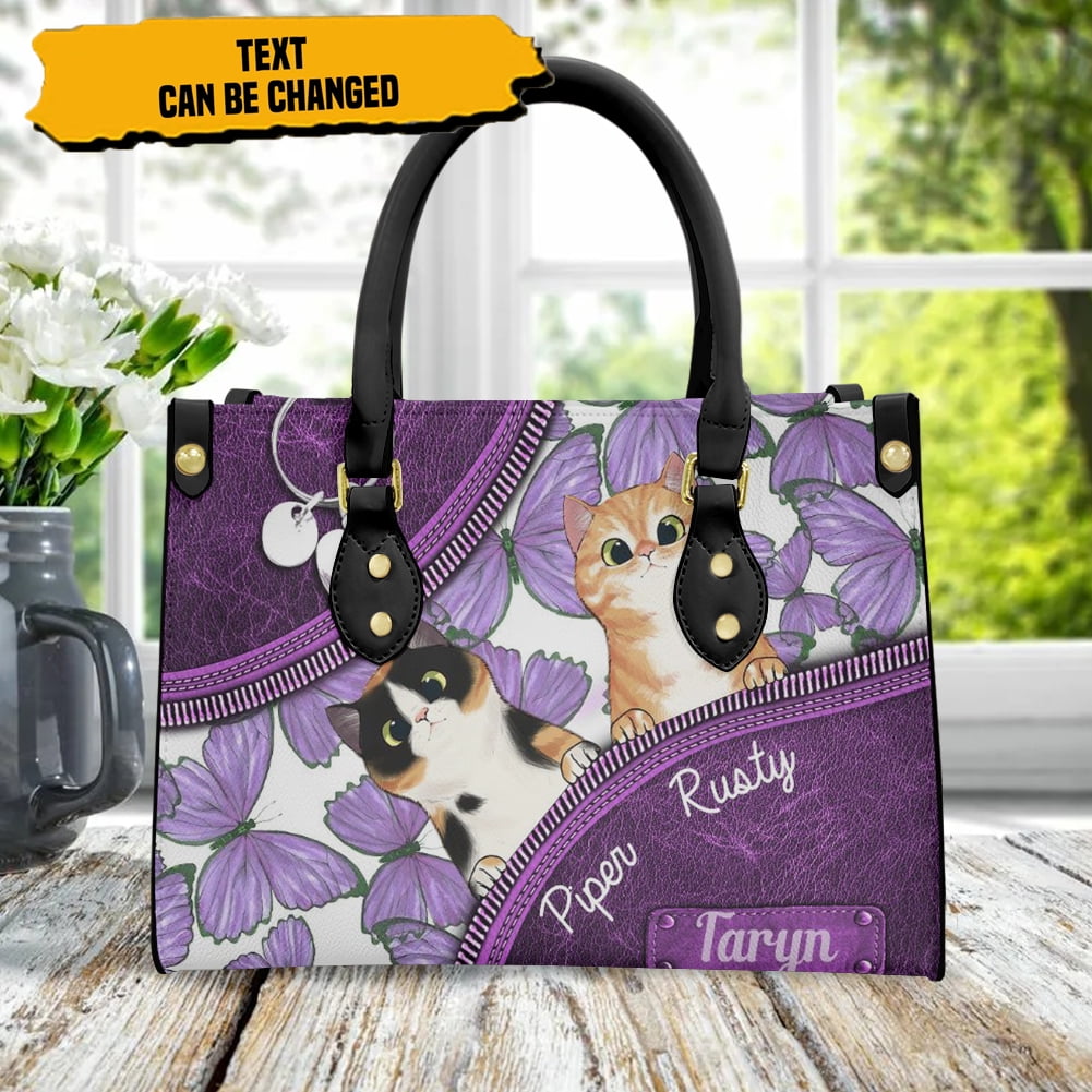 Australian Shepherd Printed Leather Bag for Womens Designer Fashion ...