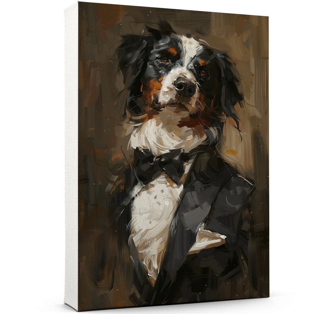 Australian Shepherd Wall Art Abstract Dog Posters - Australian Shepherd ...