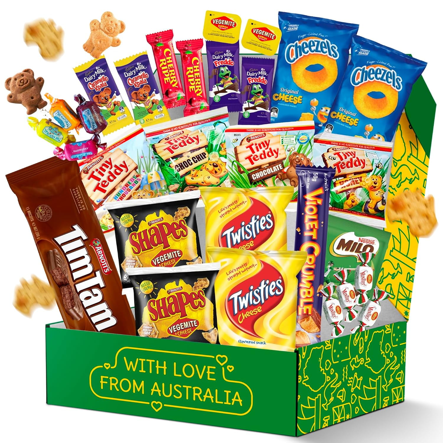 Australian Snack Gift Box (29 Units) Best Australian Candy and Food ...