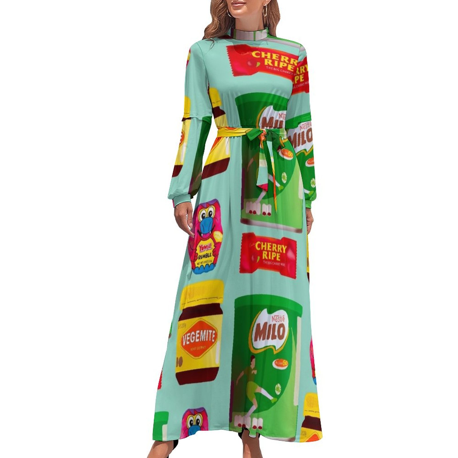 Australian Snacks Long Dress Summer skirt luxury evening dress woman ...