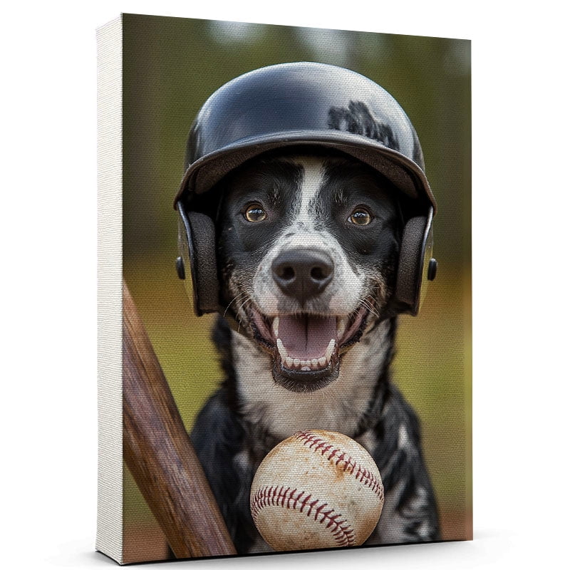 Australian Stumpy Tail Cattle Vintage Dog Baseball Canvas – Artistic ...