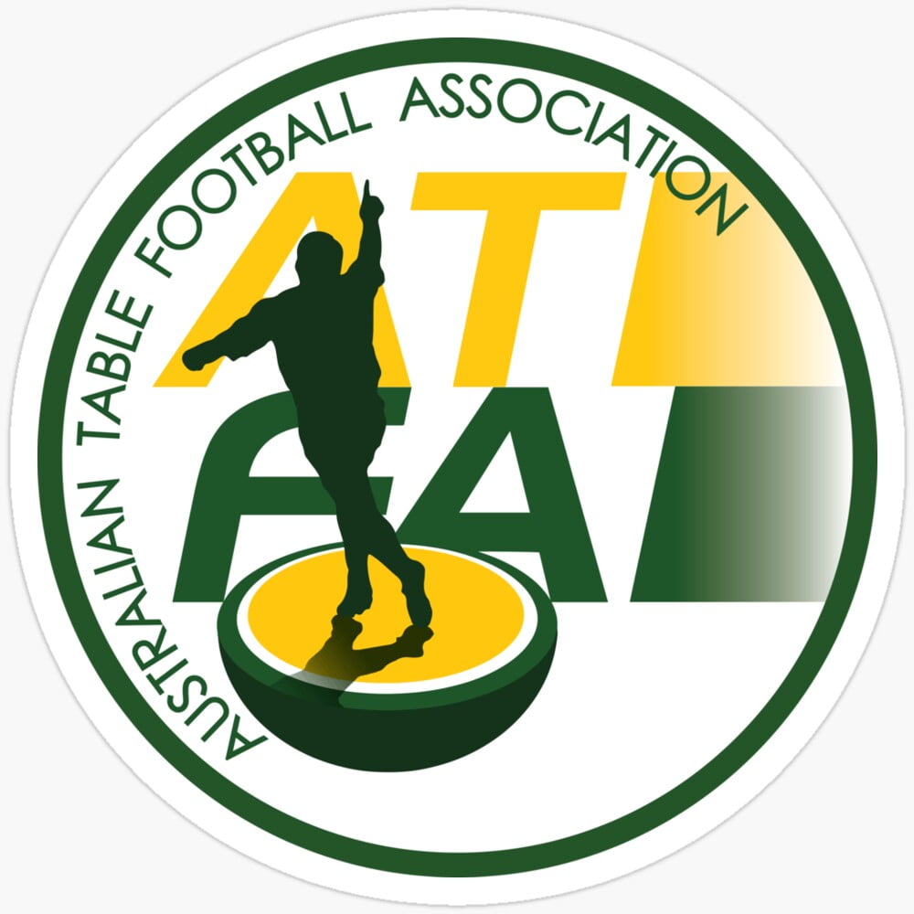 Australian Table Football Association Logo Sticker Baseball Sticker ...