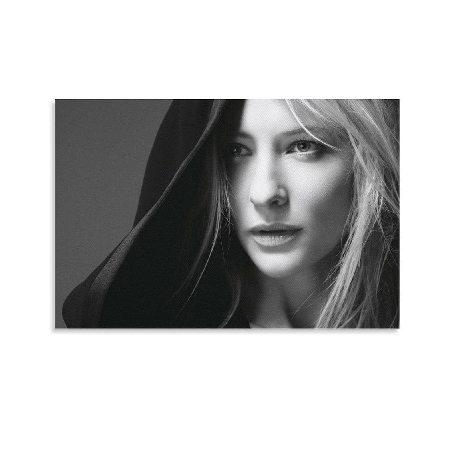 Australian Television Actresses Cate Blanchett Black And White Retro ...