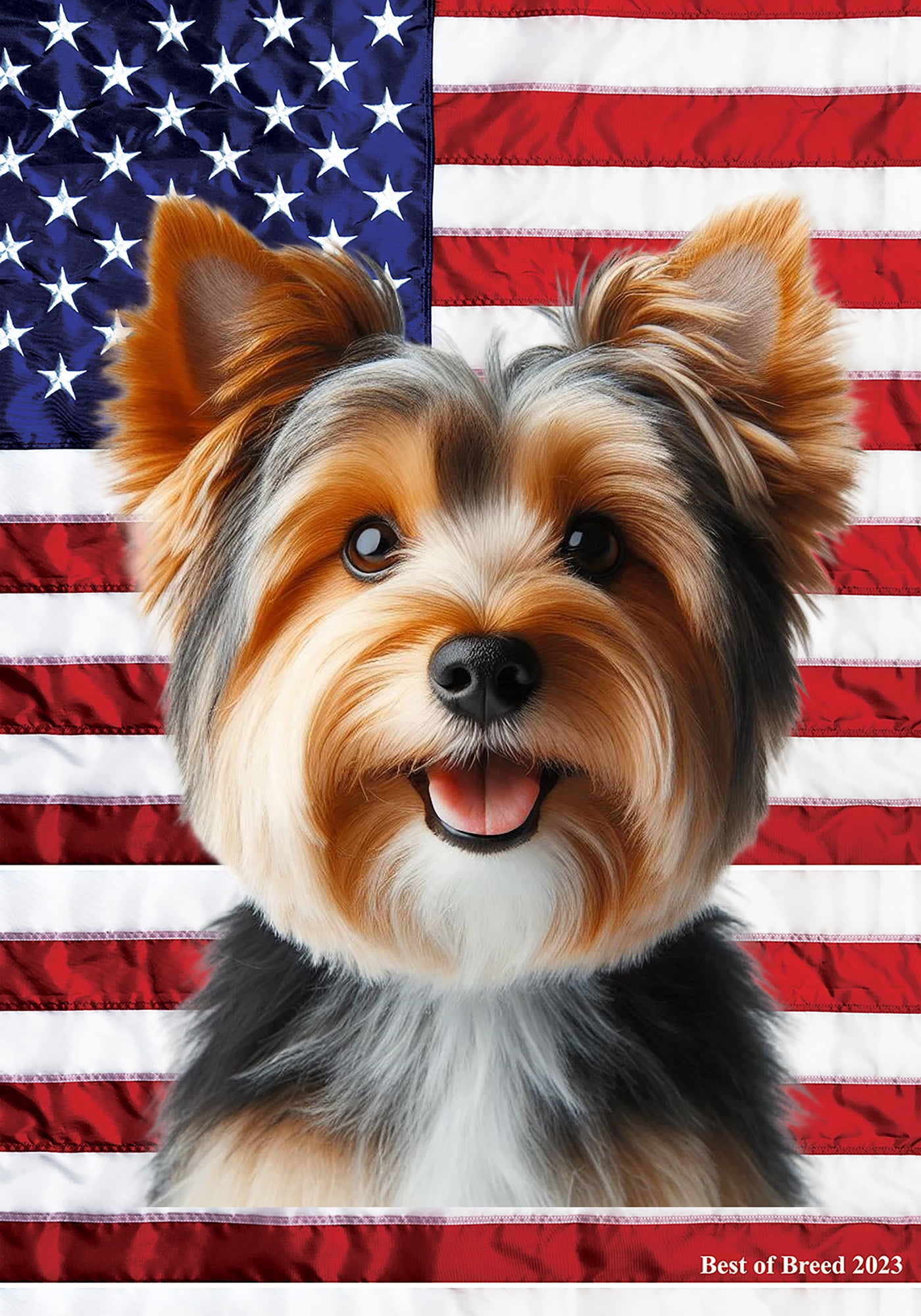 Australian Terrier - Best of Breed All-American Patriotic III Garden ...