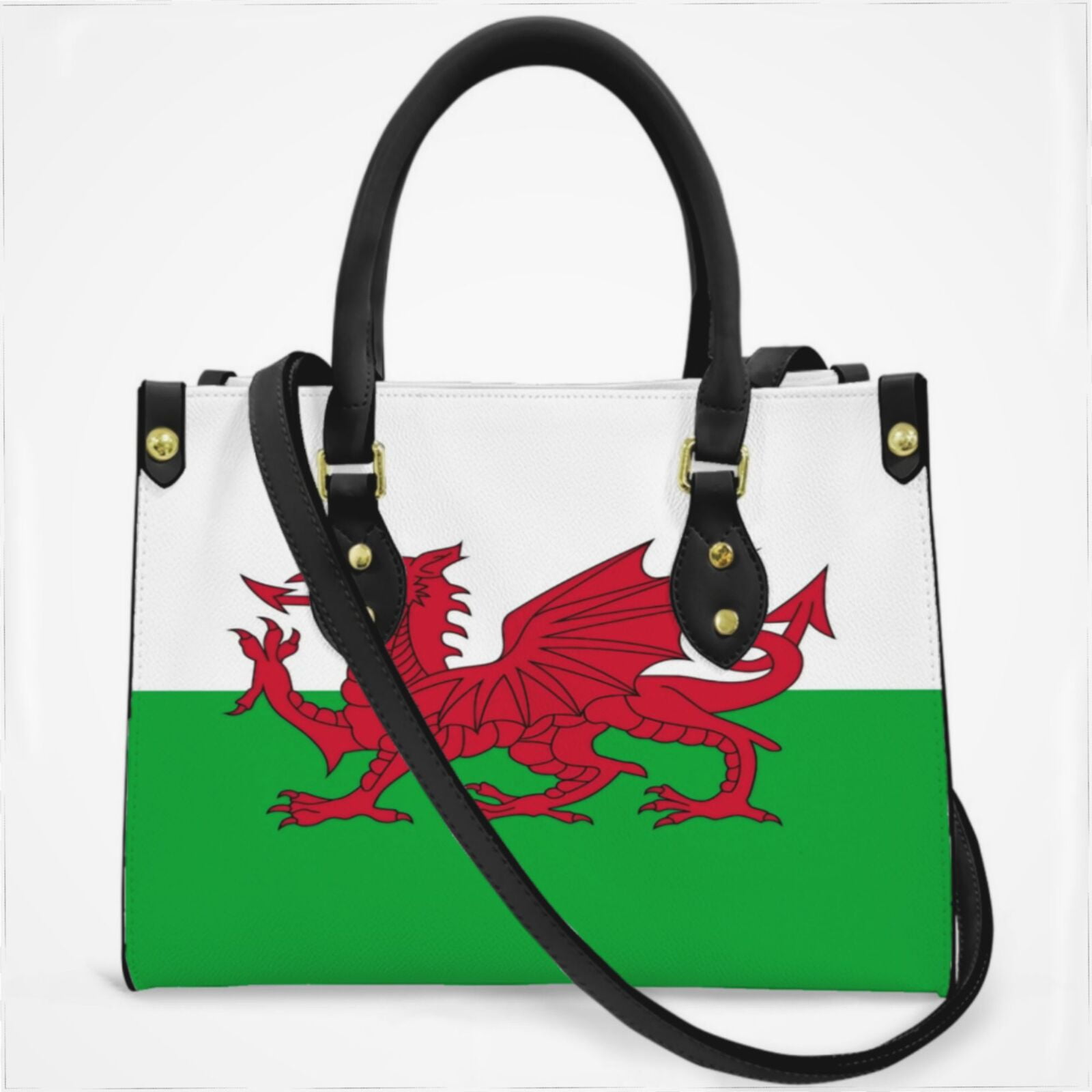Australian Welsh Heritage Flag Cross Body Bags For Women Small Leather ...