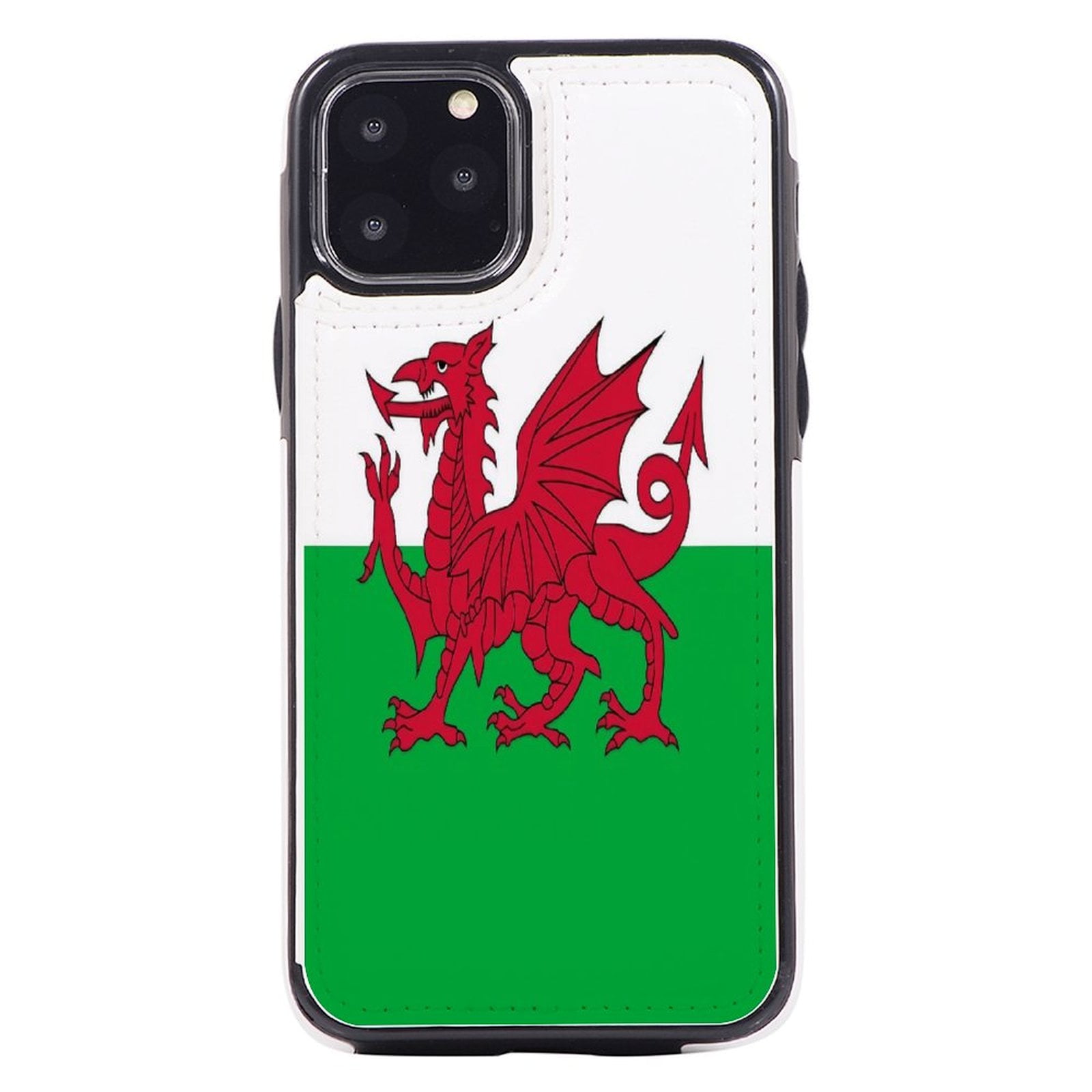 Australian Welsh Heritage Flag Leather Wallet Case for iPhone 16 15 14 13 12 11 Pro Max Wallet ...