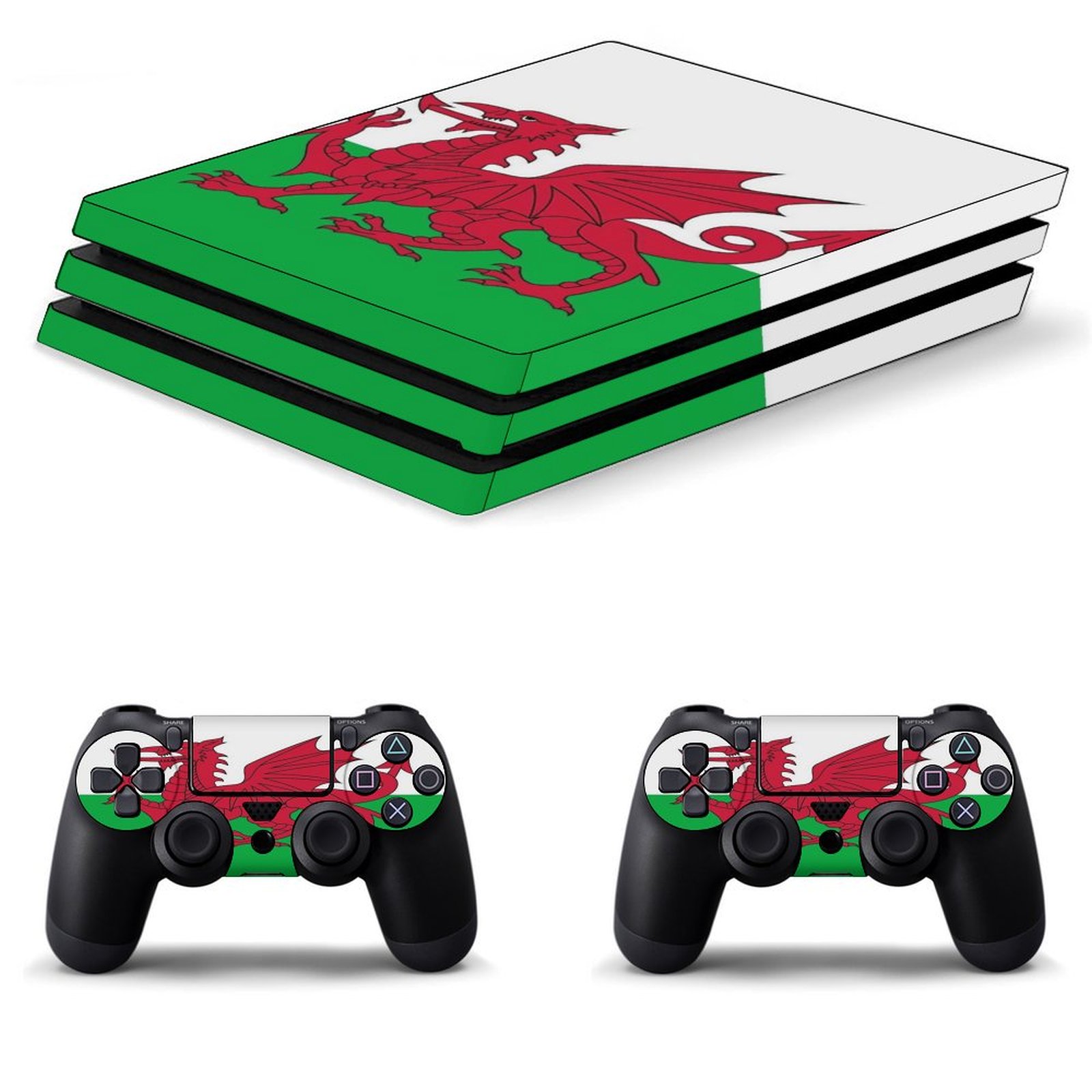 Australian Welsh Heritage Flag PS4/PS4 Pro/PS4 Slim Skin Sticker For ...