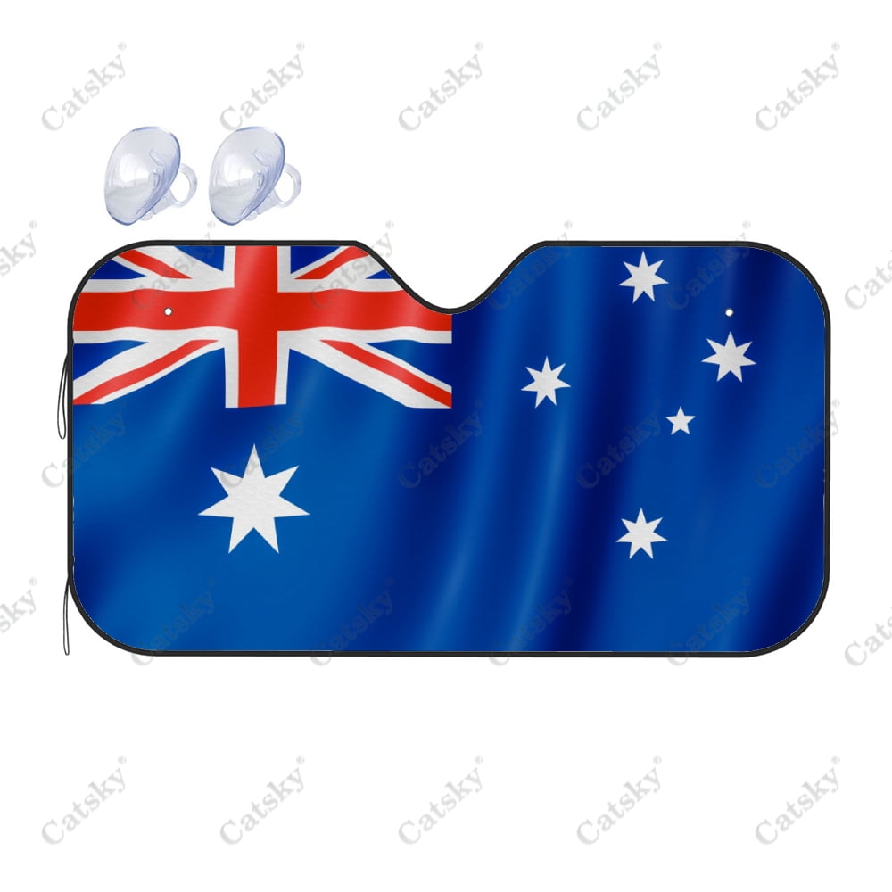 Australian flag Car Sunshade Interior Accessories Folding Sunscreen ...