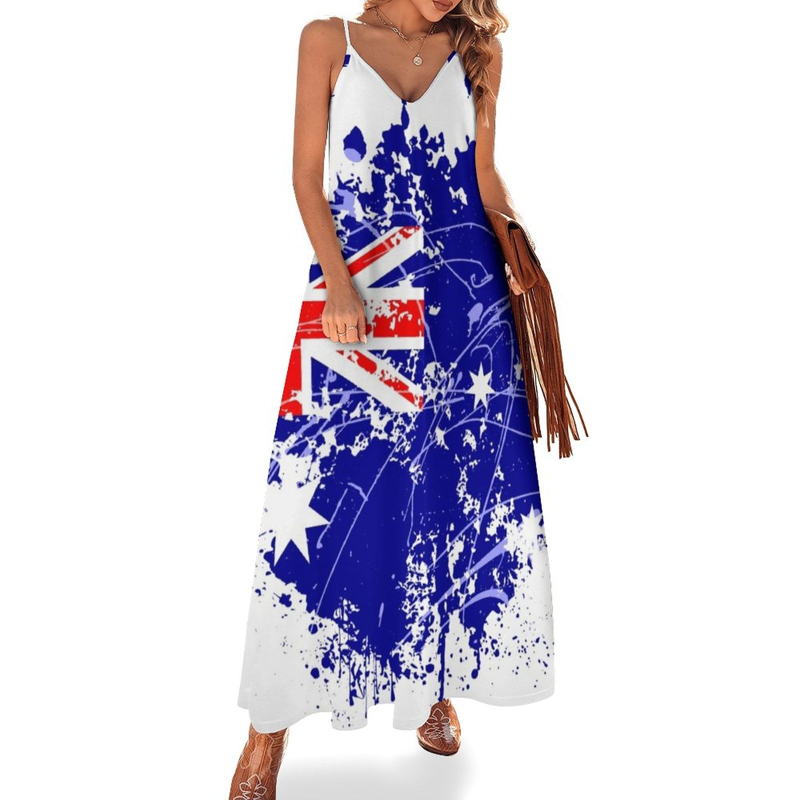 Australian flag Sleeveless Dress Woman dresses dress party night ...