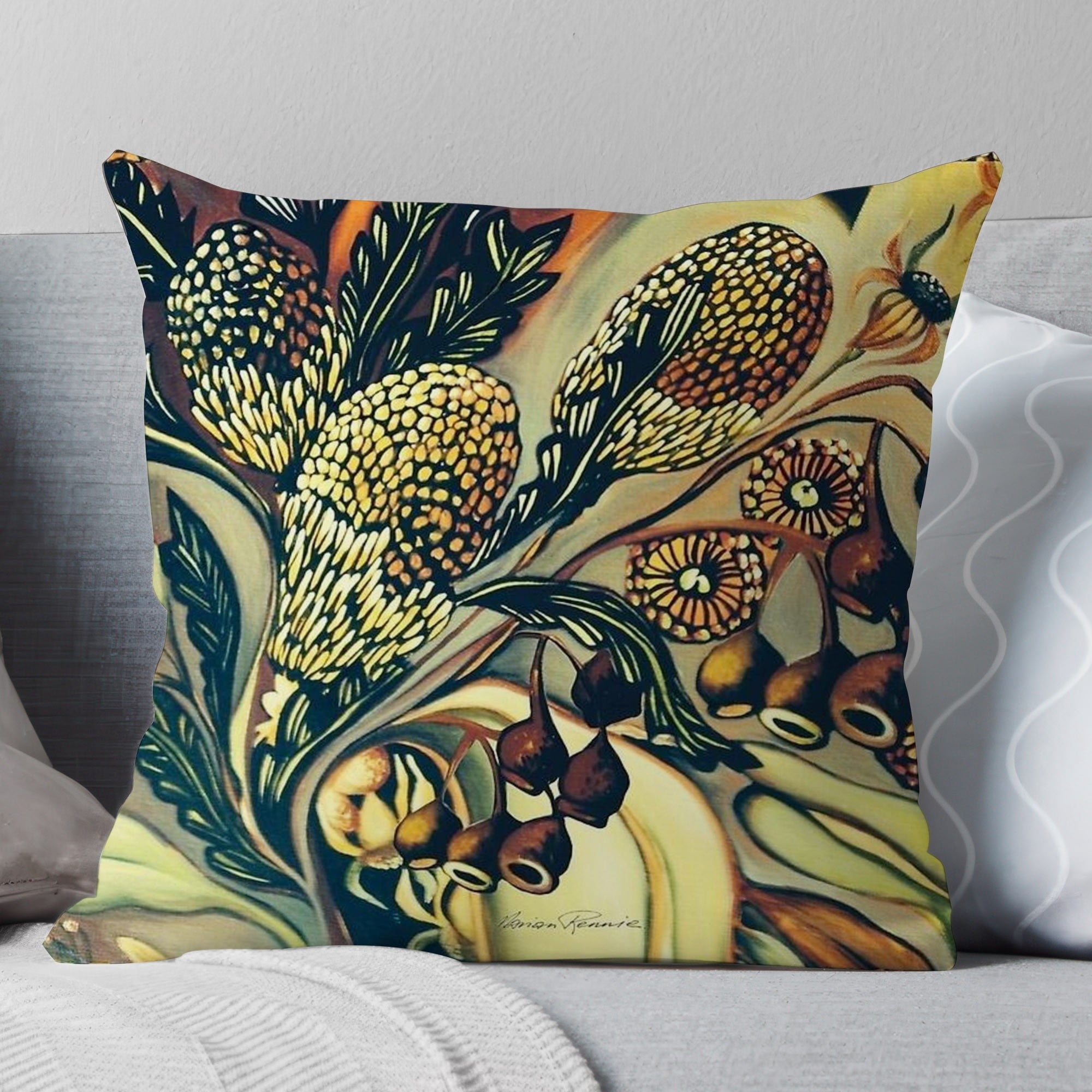 Australian style pillow cover, suitable for game room, bar decoration ...