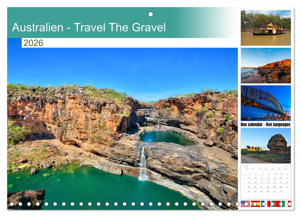 Longing for Travel (CALVENDO Monthly Calendar 2026)