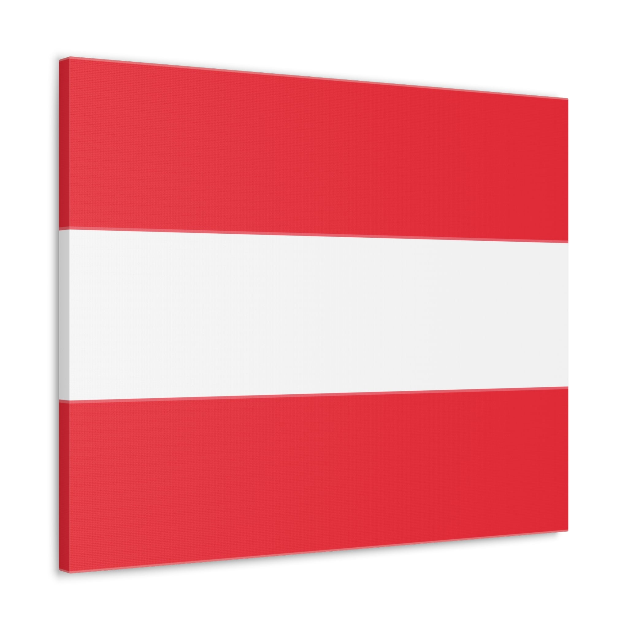 Austria Country Flag Canvas Vibrant Wall Art Unframed Home Decor ...