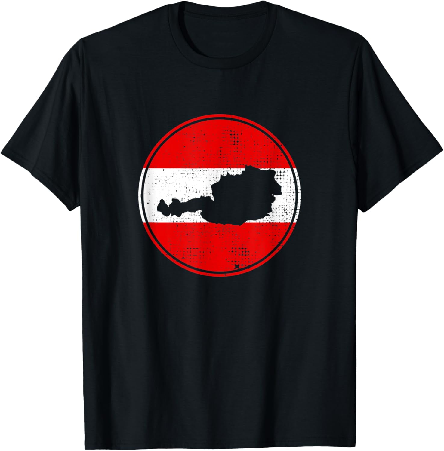 Austria Map Flag Proud Austrian T-Shirt - Walmart.com