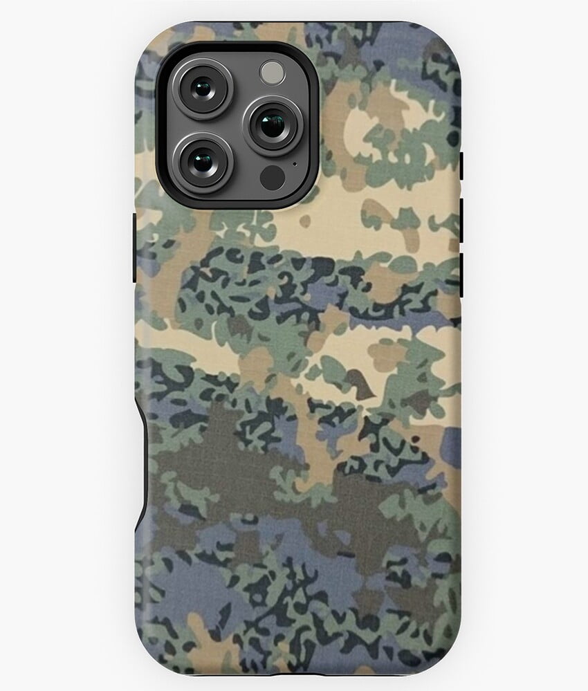 Austrian Tarnanzug Neu Camo Military Phone Case for iPhone 16 15 14 13 ...