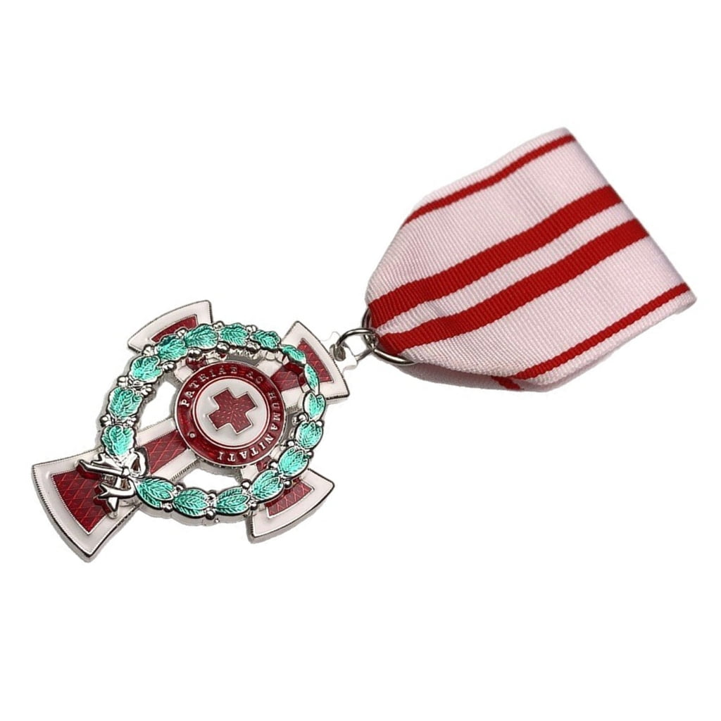 Austro-Hungarian Red Brooch Pin, Collectible Lapel Decorative Badge for ...