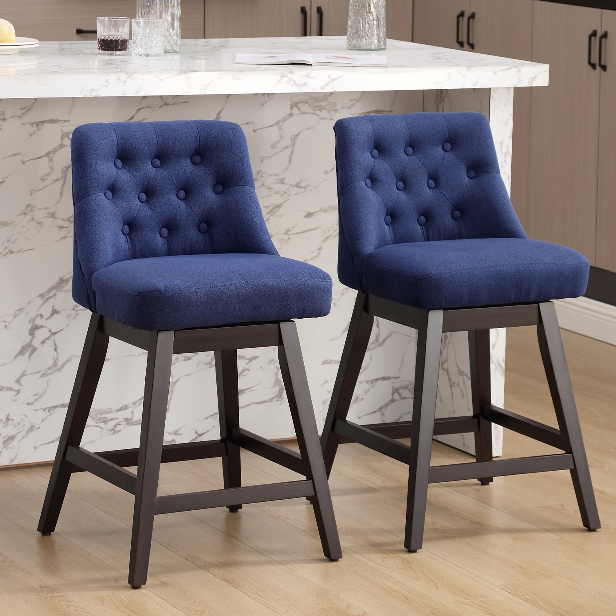 Blue counter height stools store