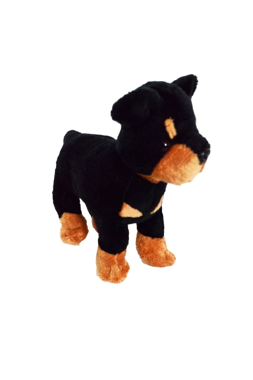 Auswella Minis- Plush Stuffed Animals Rottweiler Dog 5" - Walmart.com