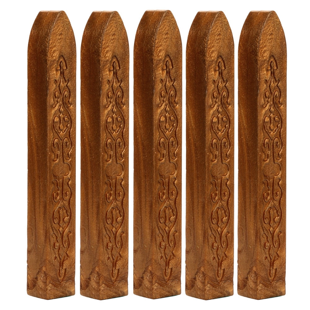 Ausyst Office Supplies 2023 5PCS Vintage Manuscript Sealing Seal Wax ...