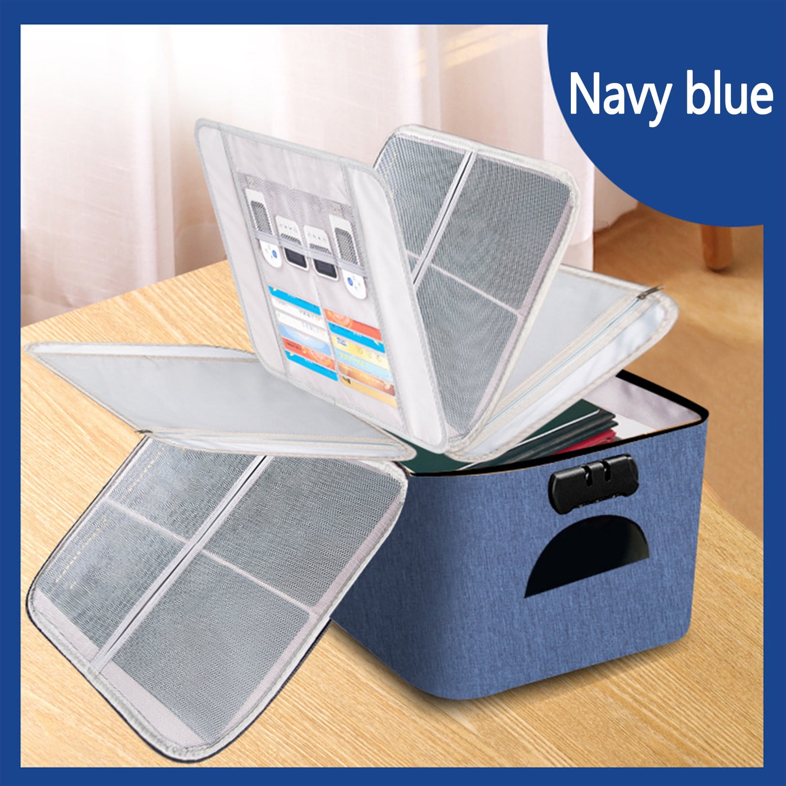 Ausyst Office Supplies 2023 Document Storage Box Home Multi-layer ...