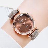 Seno Women's Watch Fashion Ocean Crystal Ladies Quartz Wristwatches ...
