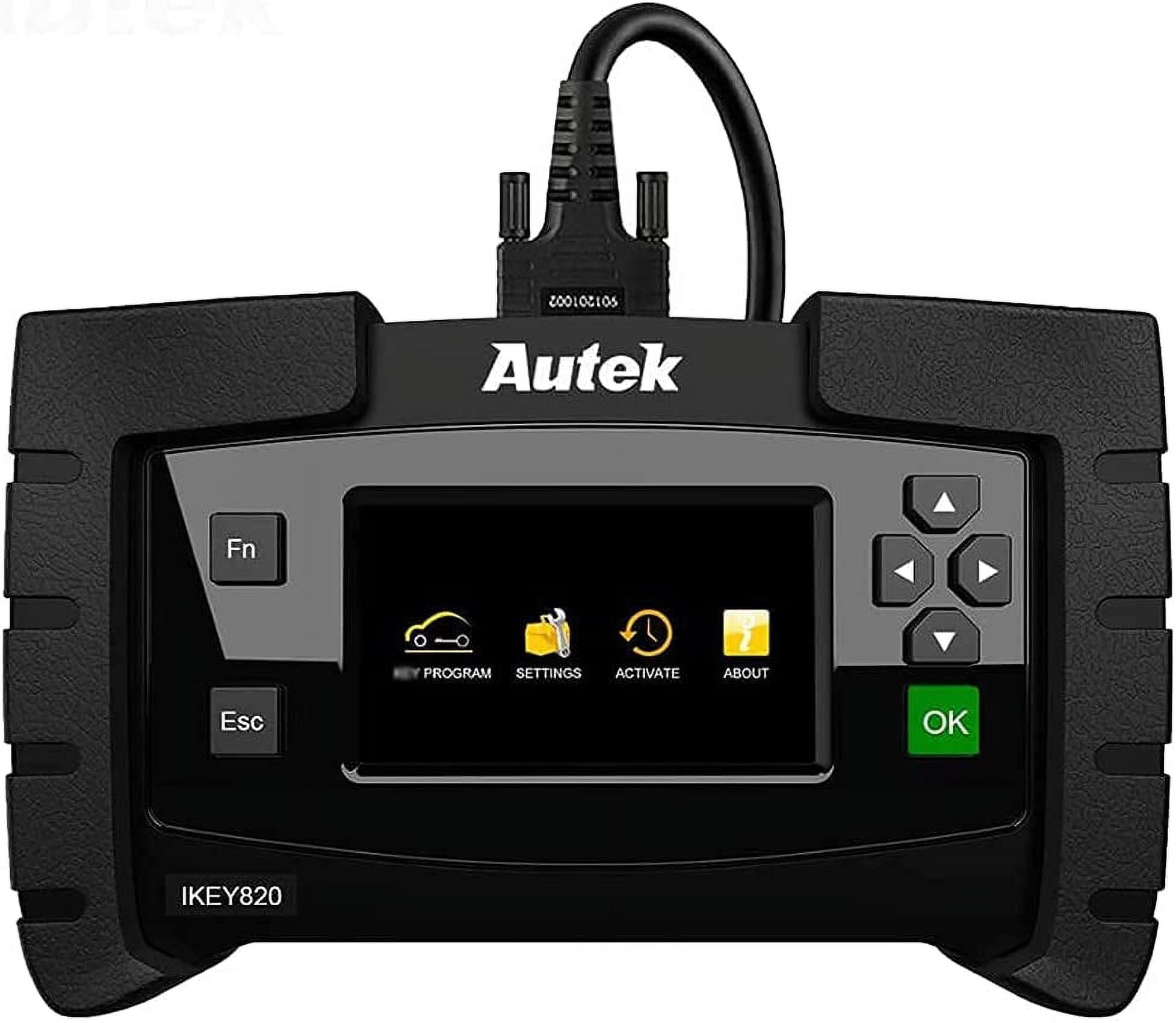 Autek Key Programmer Ikey820 OBD2 Immobilizer Diagnostic Tool for Add Key All Keys Lost Erase ...