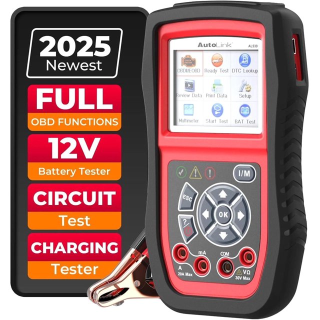 Free Shipping! Autel AutoLink AL539 OBD2 Scanner Car Diagnostic Scanner ...