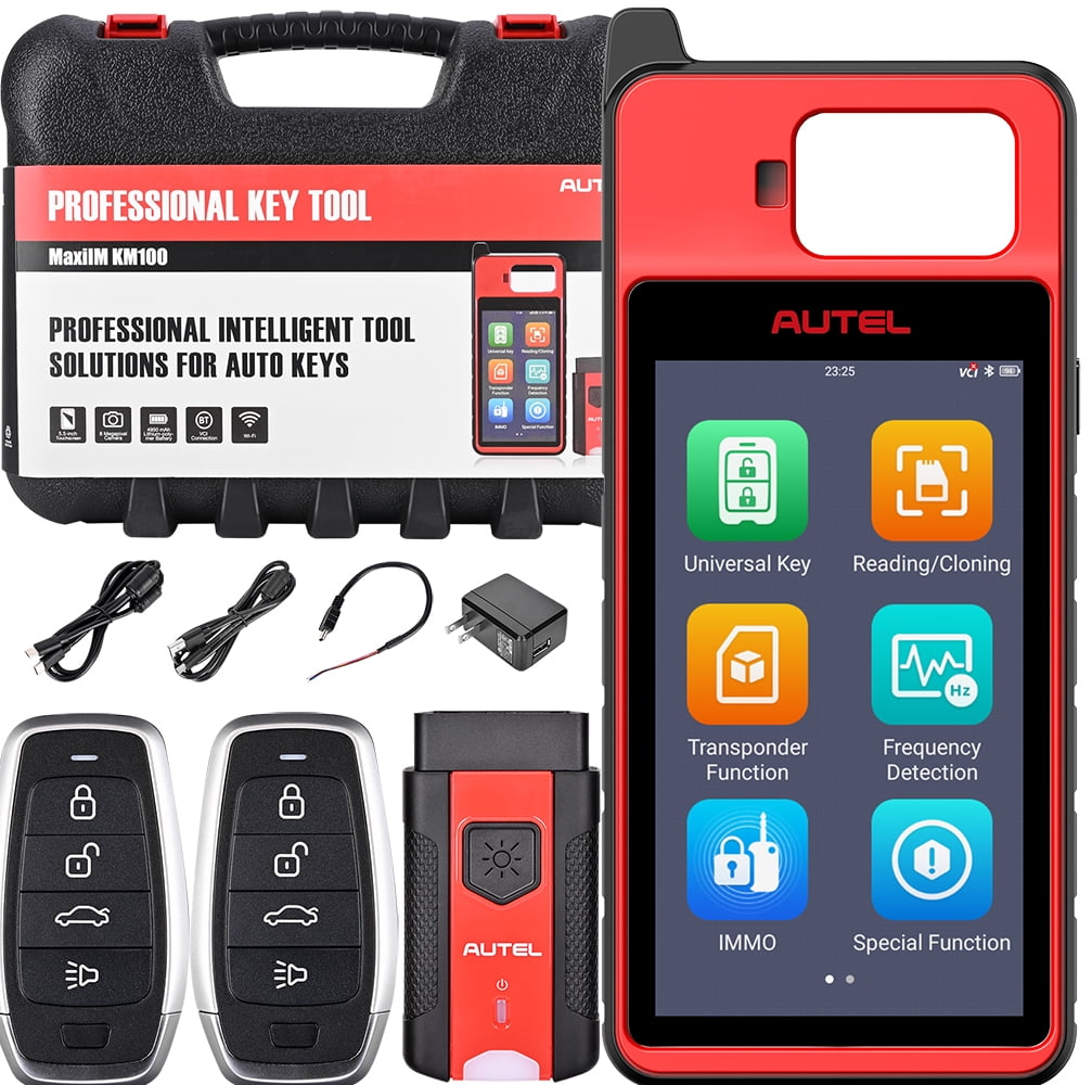 Autel MAxiIM KM100 Key Fob bilizer Tool, Key Creation Learning Chip ...