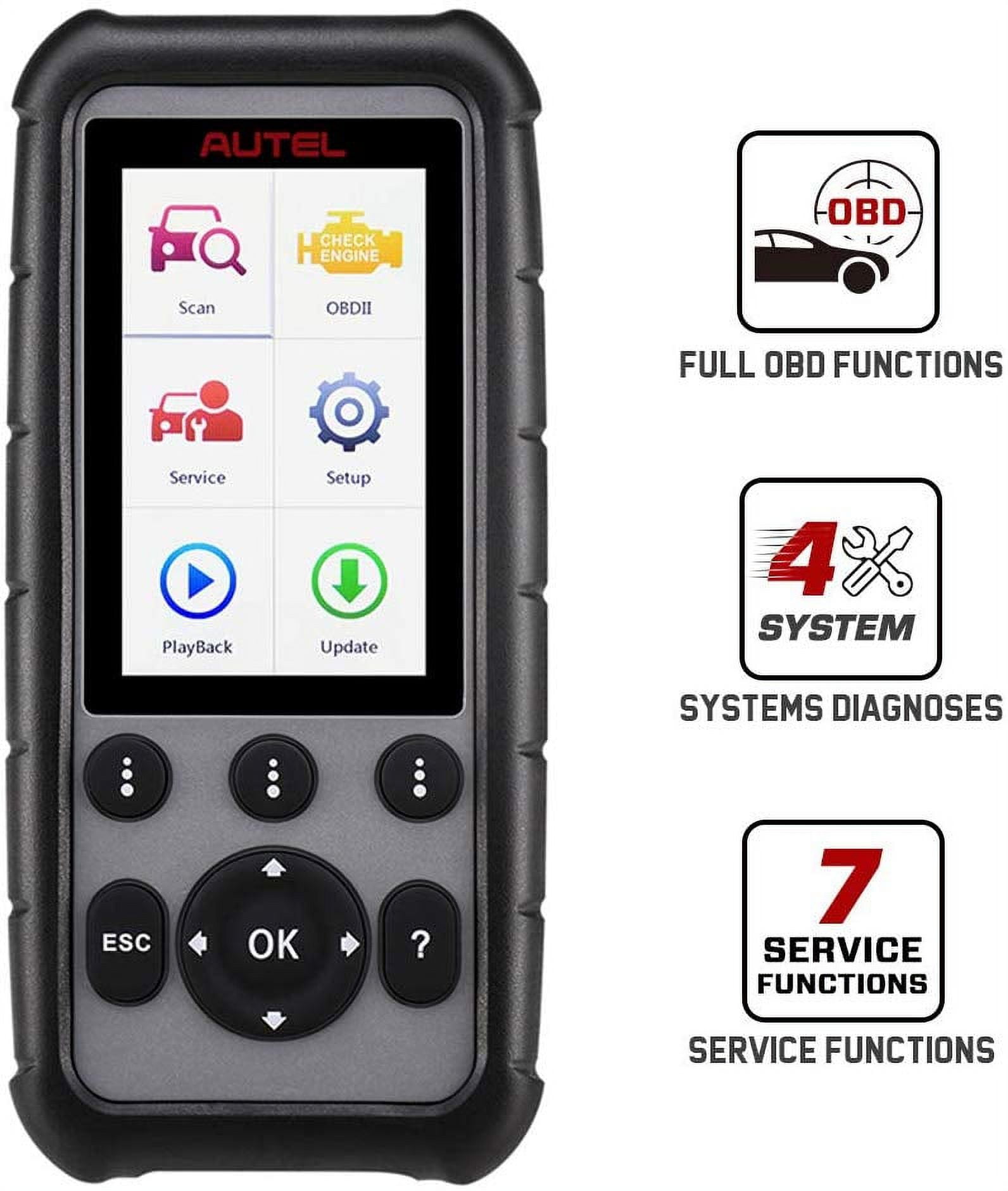 Autel MD806 OBD2 Scanner Car Diagnostic Scan Tool for Engine ...