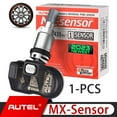 Autel MX-Sensor 1PCS 315MHz + 433MHz 2in1 Dual Frequency TPMS Sensor Universal Tire Sensor ...