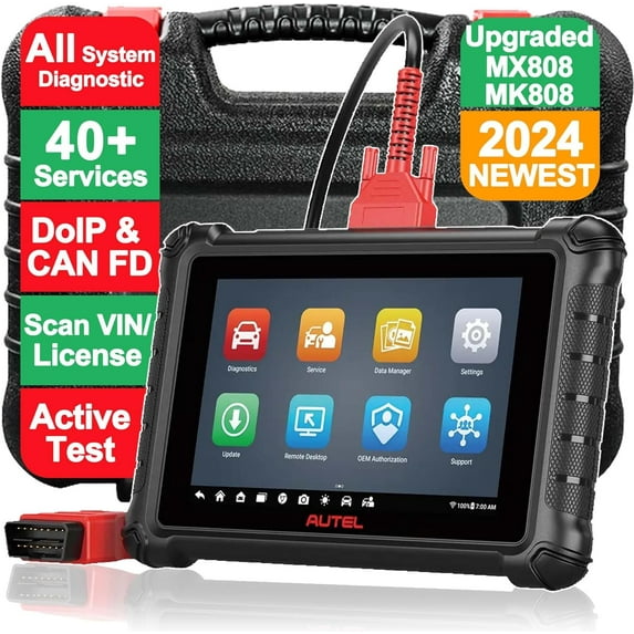 Autel MaxiCheck MX900 OBD2 Diagnostic Scanner, Upgraded MX808, Bi ...