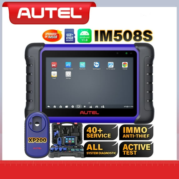 Autel MaxiIM IM508S PRO Bidirectional Diagnostic Scanner， Same as IM608 ...