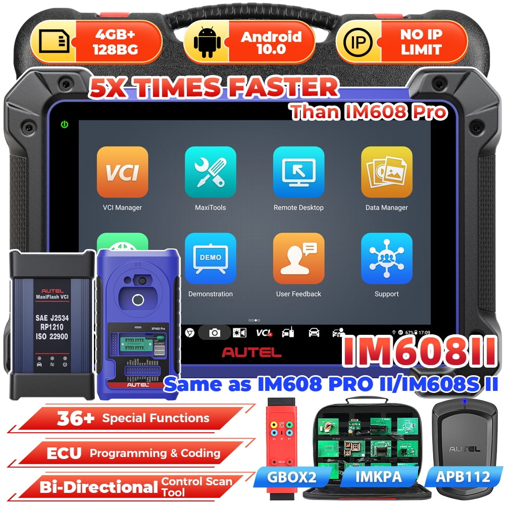 Autel MaxiIM IM608 II Professional Automotive Key Fob Vehicle ...