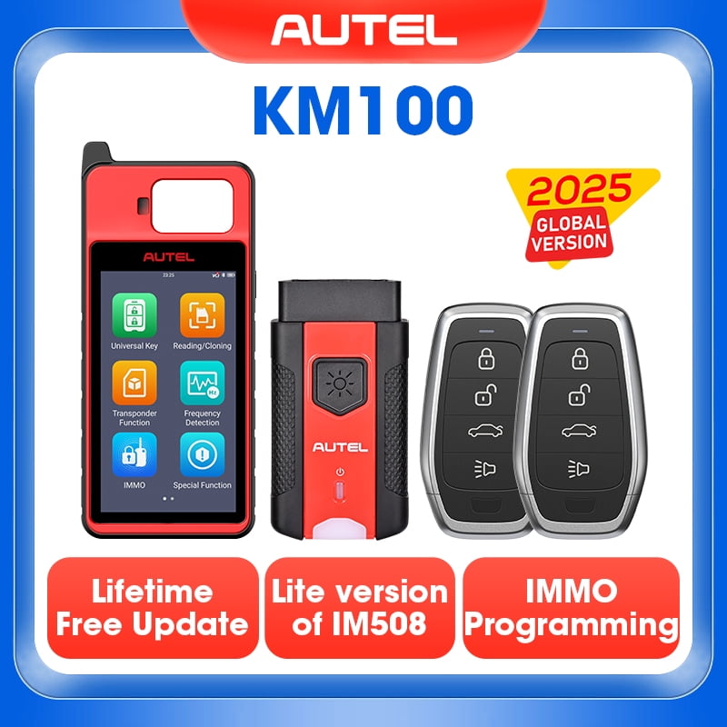 Autel MaxiIM KM100 Key Fob Programming Immobilizer Tool 2PCS Autel IKEY ...