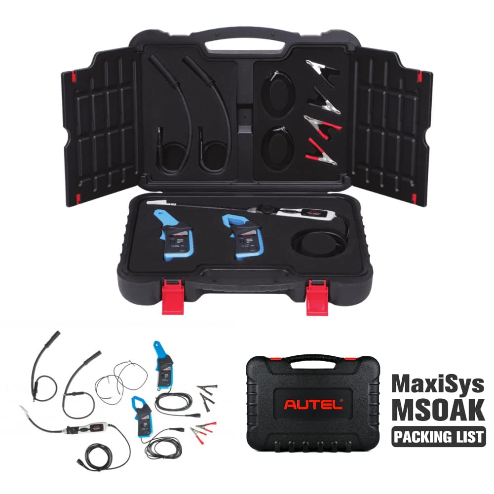 Autel MaxiSYS MSOAK Kit - Oscilloscope with Current Clamp & Coil Plug ...