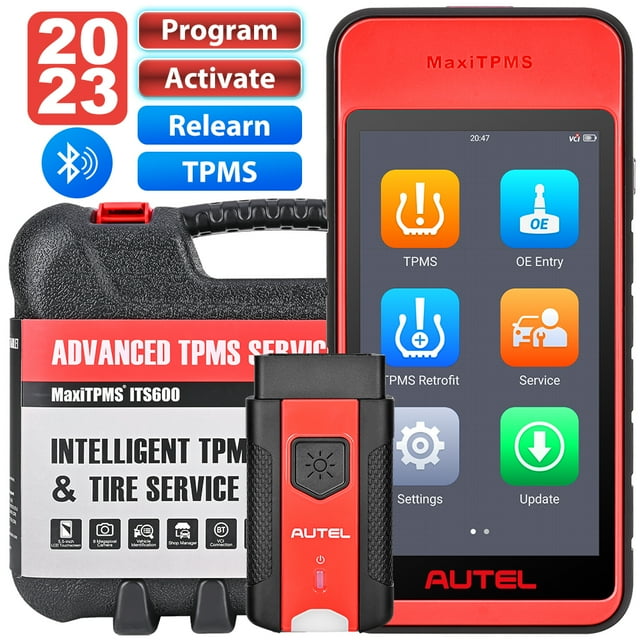 Autel MaxiTPMS ITS600 TPMS Relearn Tool Activate/Relearn All Sensor Upgrade of TS508/TS601 ...