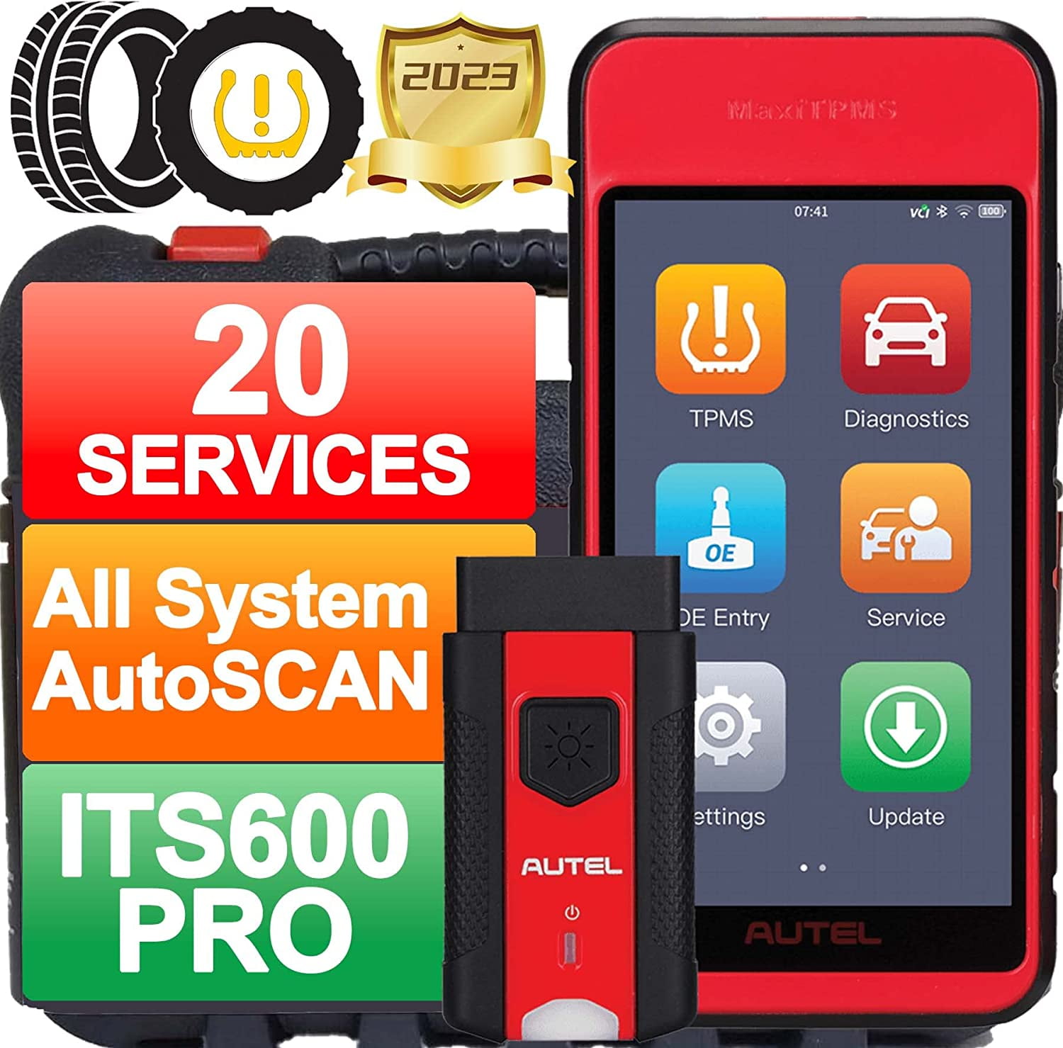 Autel MaxiTPMS ITS600Pro Complete TPMS Functions All System Diagnostics ...