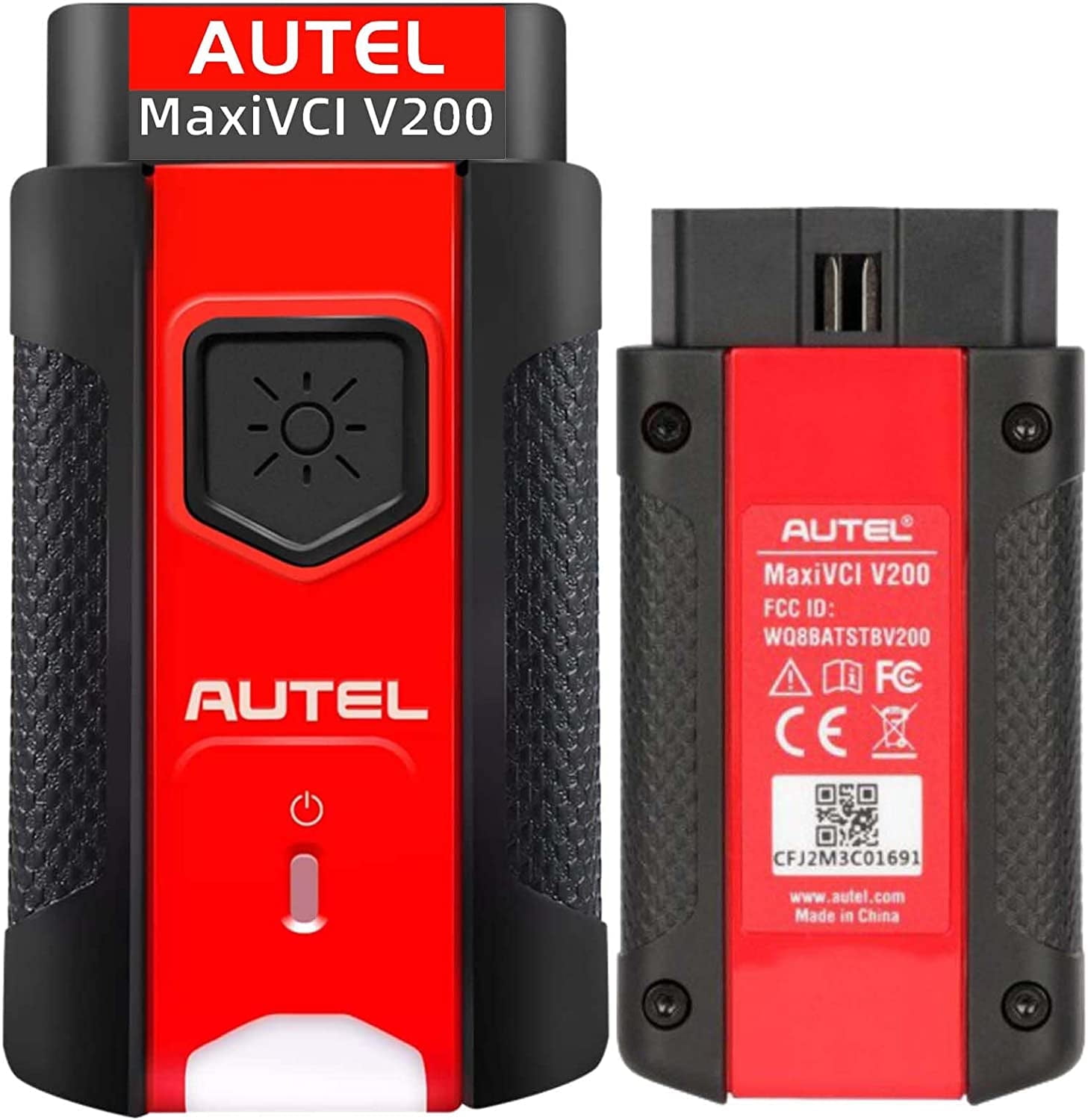 Autel MaxiVCI V200 VCI200 OBD2 Bluetooth Connector Adapter Vehicle ...