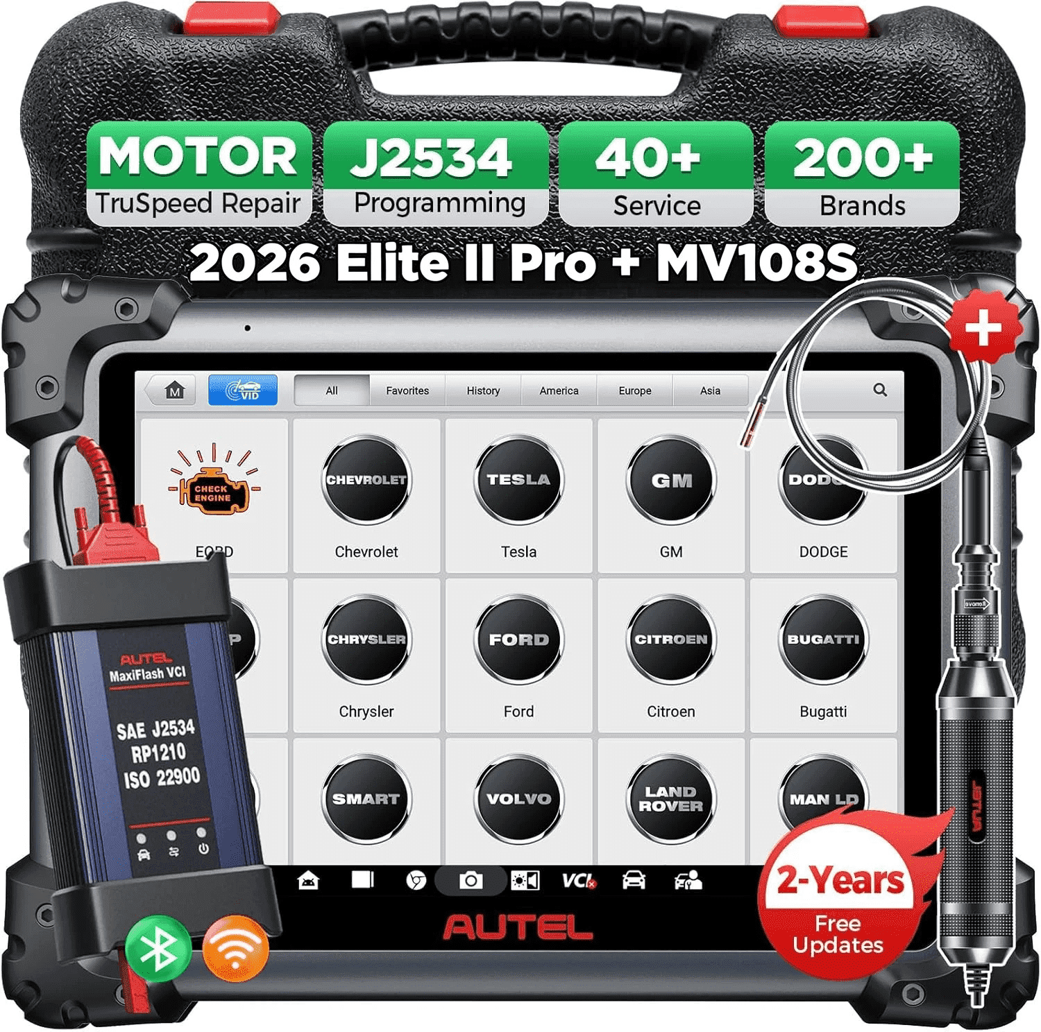 Autel Maxisys Elite II Pro Car Diagnostic Scan Tool Intelligent ...
