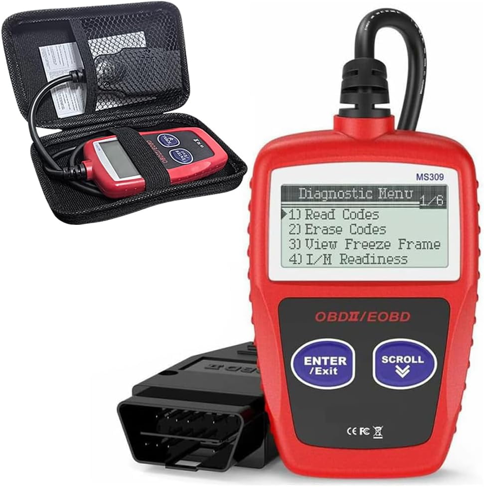 Autel OBD2 Scanner MS309 Universal Car Engine Fault Code Reader, Check ...