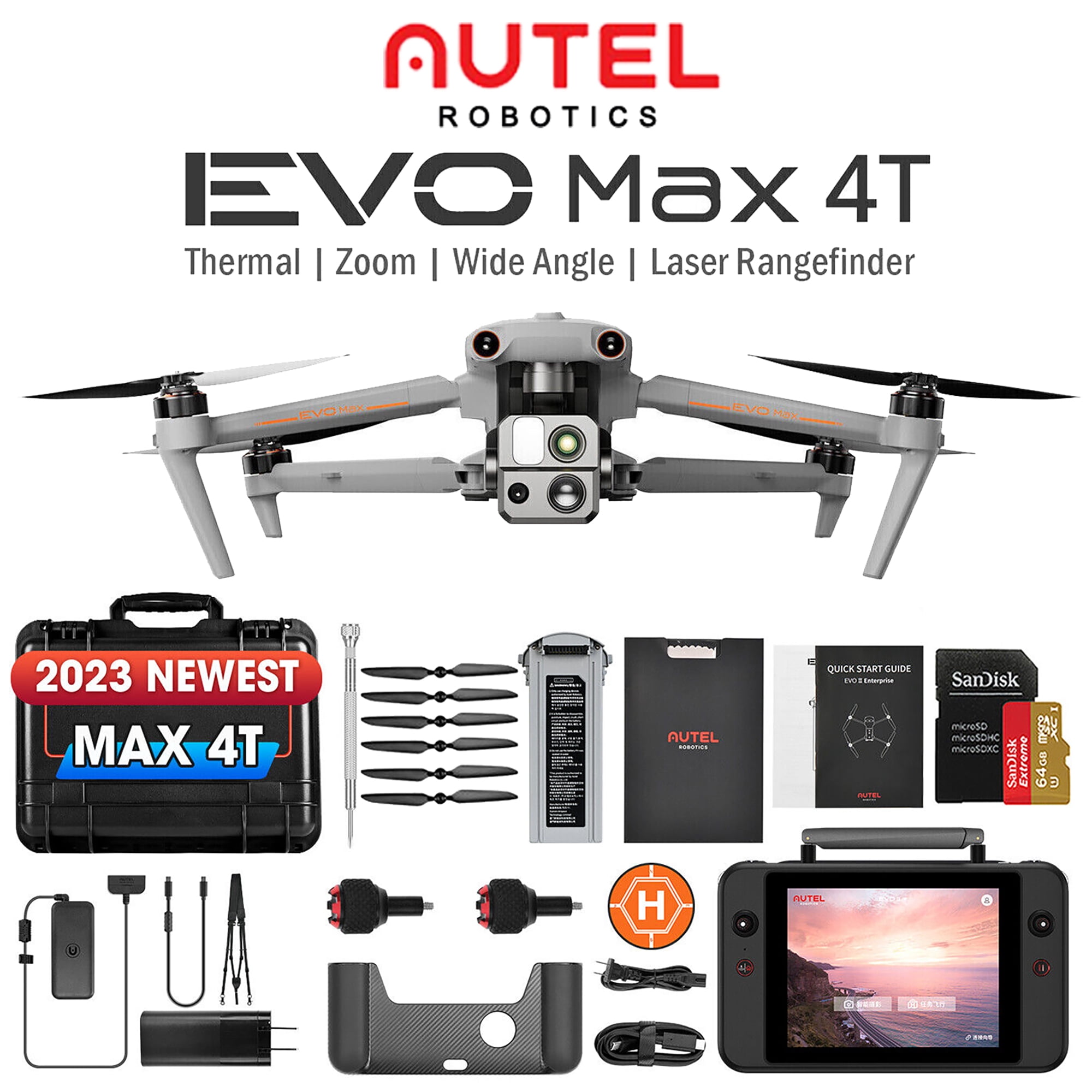 Autel Robotics Evo Max 4t Autonomous Path Finding Aerial Drone ...