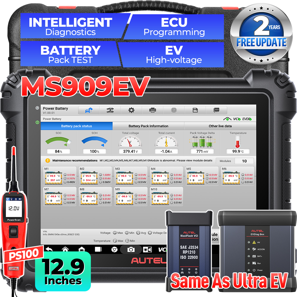 Autel scanner Maxisy Ultra EV Intelligent Diagnostics Tablet with ...