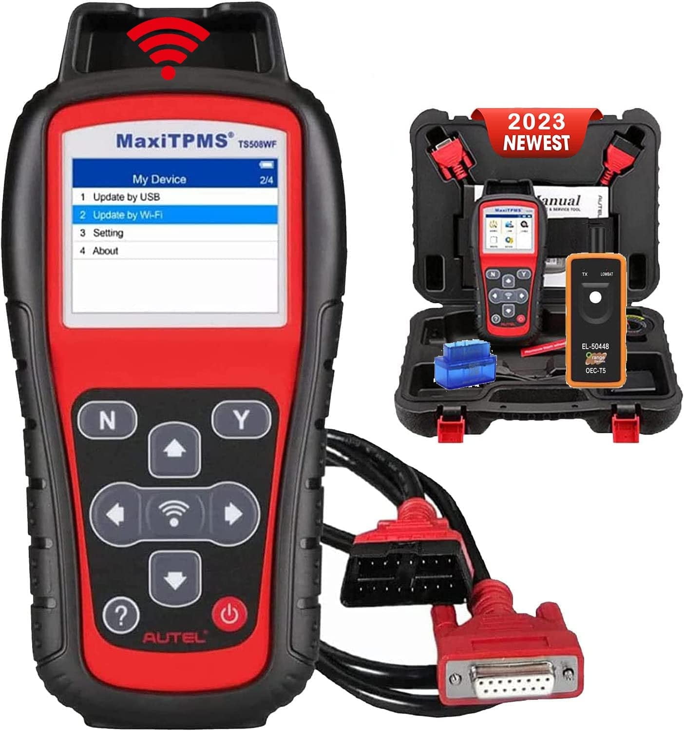Autel TS508WF MaxiTPMS TPMS Programming Tool 2023 Version Free WiFi ...
