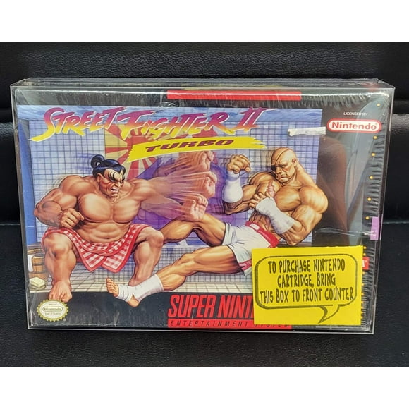 Street Fighter 2 Turbo Hyper Fighting Super Nintendo