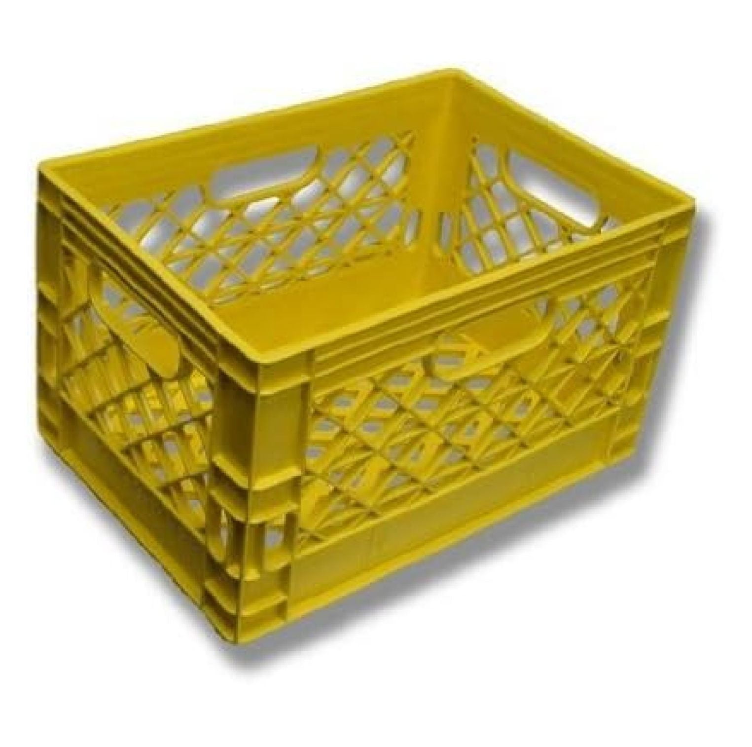 Authentic 19x13x11 6 Gallon 24 Quart Rectangular Dairy Milk Crate ...