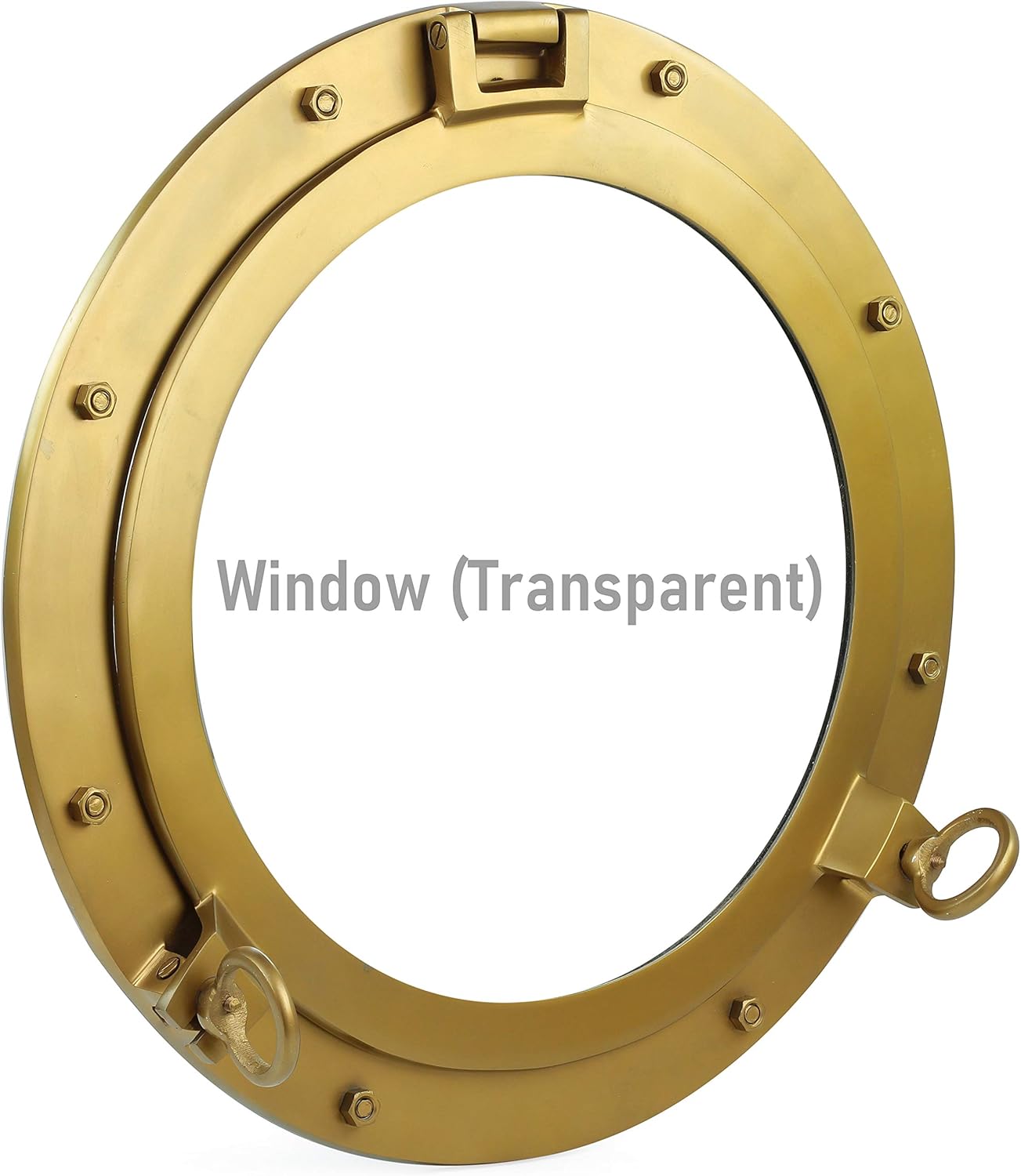 Authentic 20" Aluminum Ships Porthole Window: Antique Bronze Finish ...